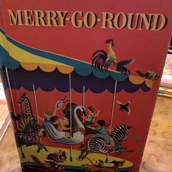 None | Other | Vintage Merrygoround Read Text Book | Poshmark